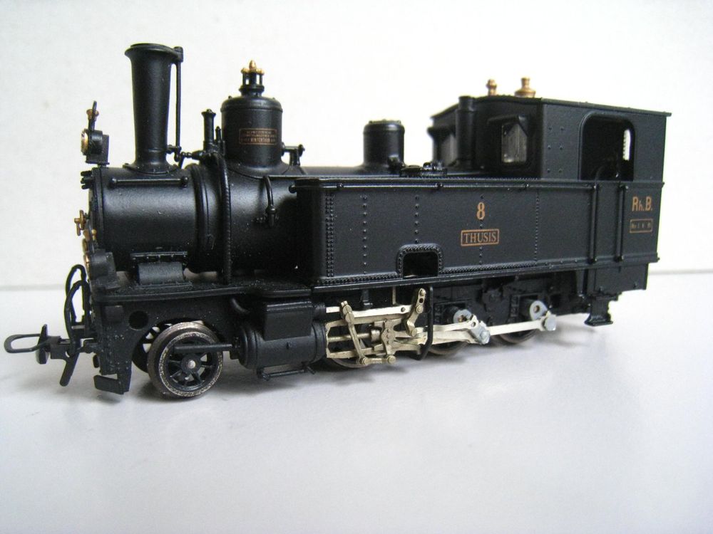 Bemo Metal Collection, Rhb G 3/4 Nummer 8 , Thusis, 1295 108 (Gebraucht ...