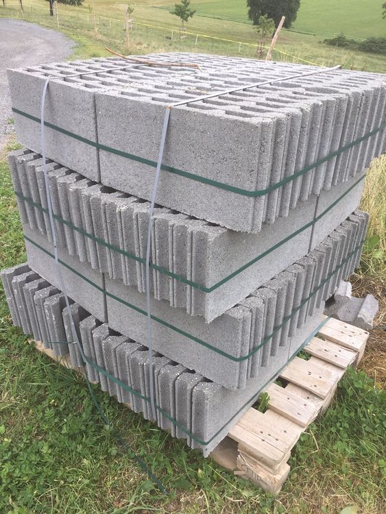 Sickerplatten Beton zum Hinterfüllen | Kaufen auf Ricardo