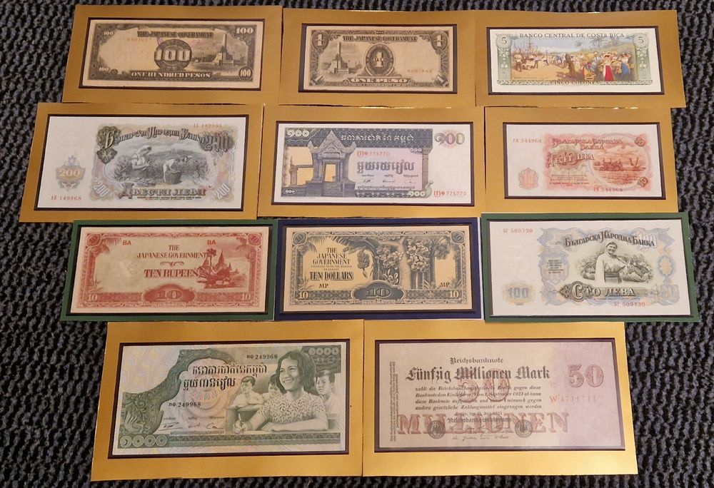 Banknoten Konvolut (Gebraucht) in Zürich für CHF 100 – mit Lieferung ...