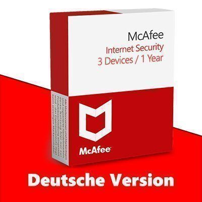 McAfee Internet Security 3 Geräte 1 Jahr - DE (Neu (gemäss Beschreibung)) in für CHF 6 – mit ...