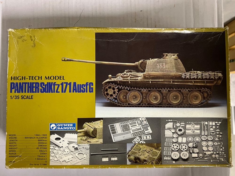 Panzer Phanther Bausatz 1:35 High-Tech (Neu (gemäss Beschreibung)) in bettlach für CHF 9 – mit ...