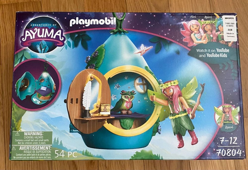 PLAYMOBIL AYUMA Tropfenhäuschen 70804 (Neu und originalverpackt) in ...
