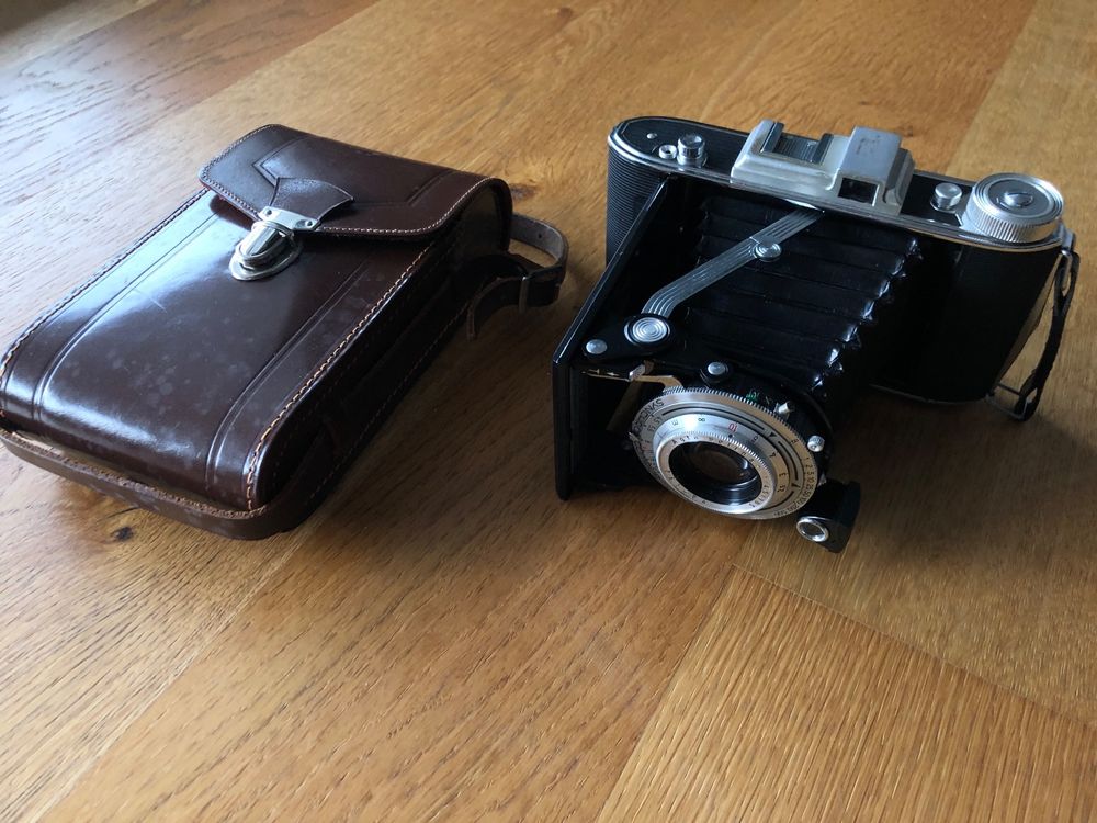 Vintage Agfa Billy Record Kamera inkl. Ledertasche (Gebraucht) in ...