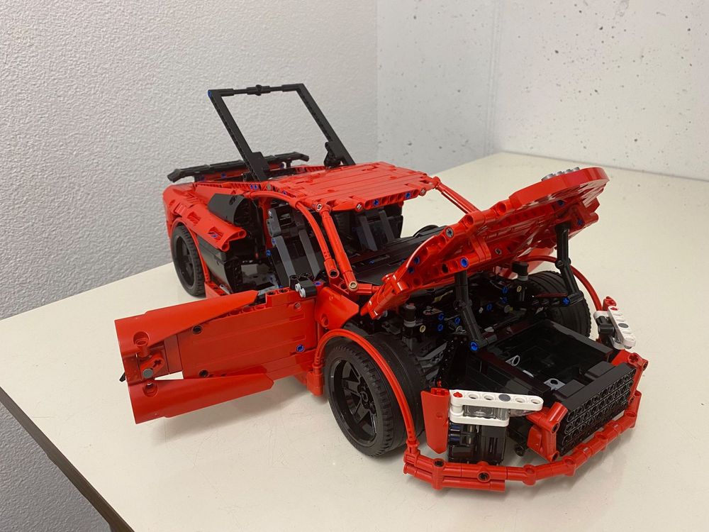 Lego Technic Audi R8 V10 Plus / Moc / 1839 Teile / (Neu (gemäss ...