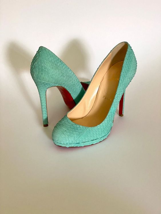 Original Louboutin Filo 120 Python, 39,5 (Gebraucht) in Lustmühle für ...