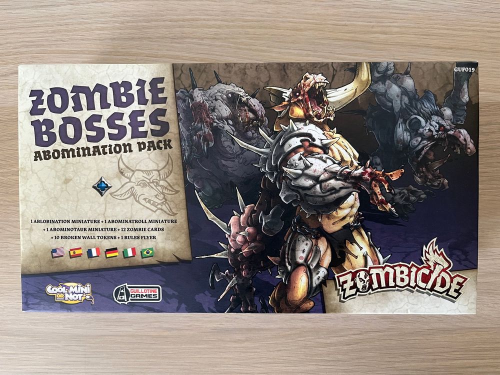 Zombicide: Black Plague - Zombie Bosses [English] (Neu (gemäss ...