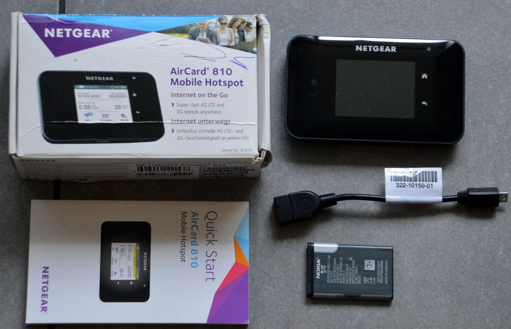 Netgear AirCard 810 Mobile Hotspot 4G LTE WLAN (Gebraucht) in Collonges ...