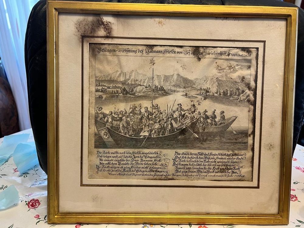 Antiker Kupferstich (92) (Gebraucht) in Illnau-Effretikon für CHF 18 – nur Abholung auf Ricardo ...