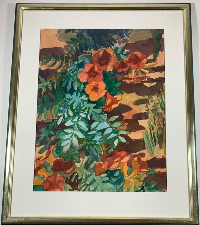 Martin Alfred Christ grosses Gouache (Gebraucht) in Root für CHF 290 – mit Lieferung auf Ricardo ...
