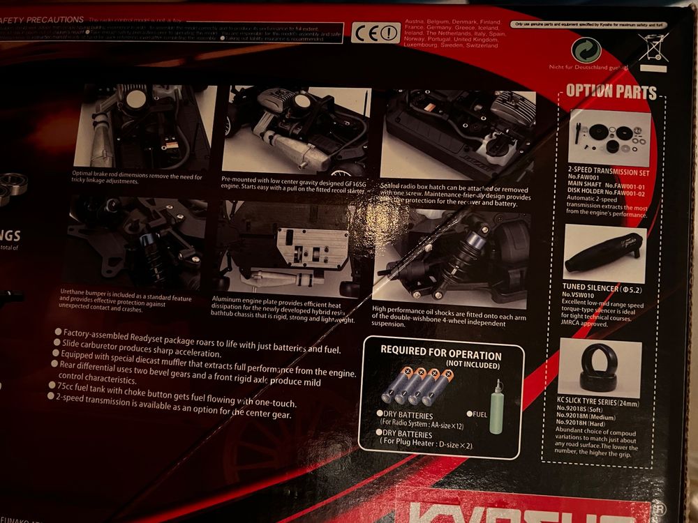 nitro SET KYOSHO GF16SG 015518 PORSCHE 911 GT3 RSR 34000 no. (Gebraucht ...