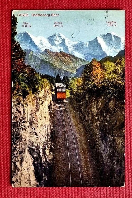 Beatenberg - Beatenbergbahn - Standseilbahn - 1913 (Gebraucht) in Rothrist für CHF 4.8 – mit ...