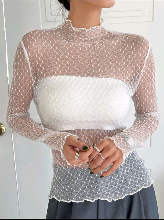 Damen Bluse transparent gr.S / Neu (Neu und originalverpackt) in ...