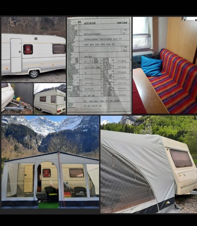 Wohnanhänger Sterckemann Croisiere 450 CP | Kaufen auf Ricardo