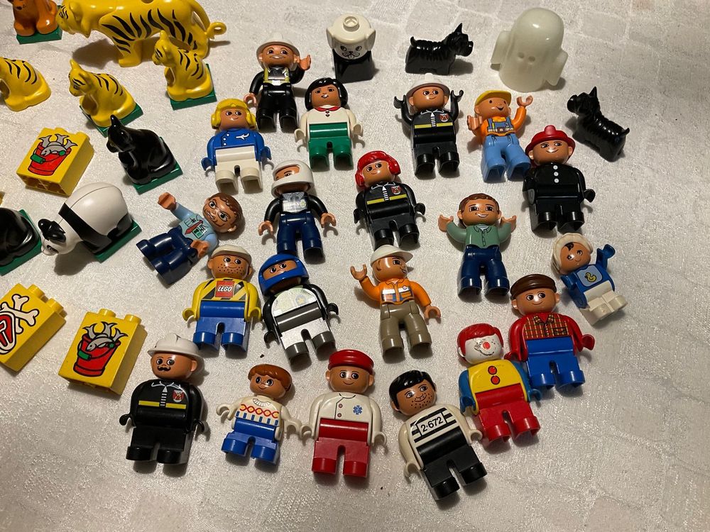 Lego DUPLO viele FIGUREN +TIERE (Gebraucht) in Muttenz für CHF 29 – mit Lieferung auf Ricardo kaufen