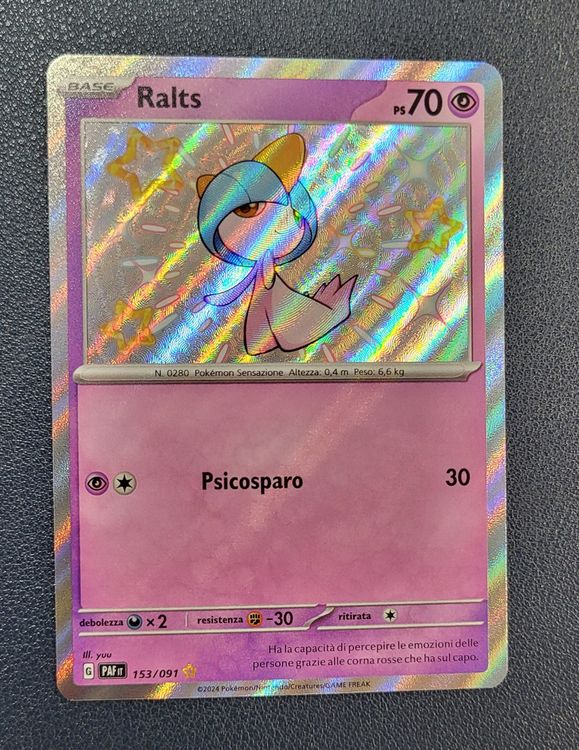 Pokemon 153-091 Ralts Shiny (IT) – MINT (Gebraucht) in Lugano für CHF 5 ...