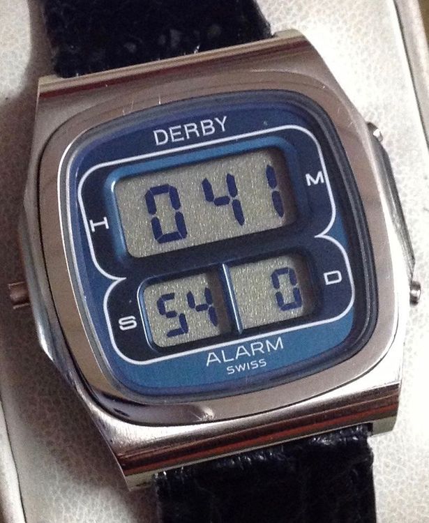 DERBY Digital Alarm uhr ( Quartz / 37 mm ) | Kaufen auf Ricardo