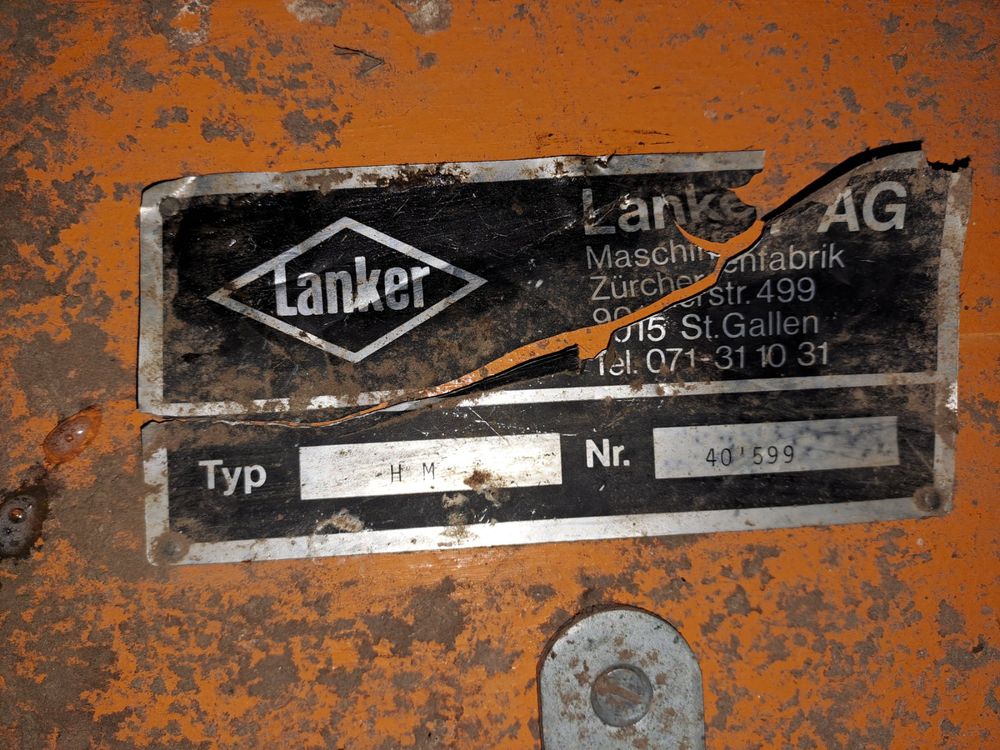 Heurüstmaschine Lanker (Gebraucht) in Menznau für CHF 800 – nur ...