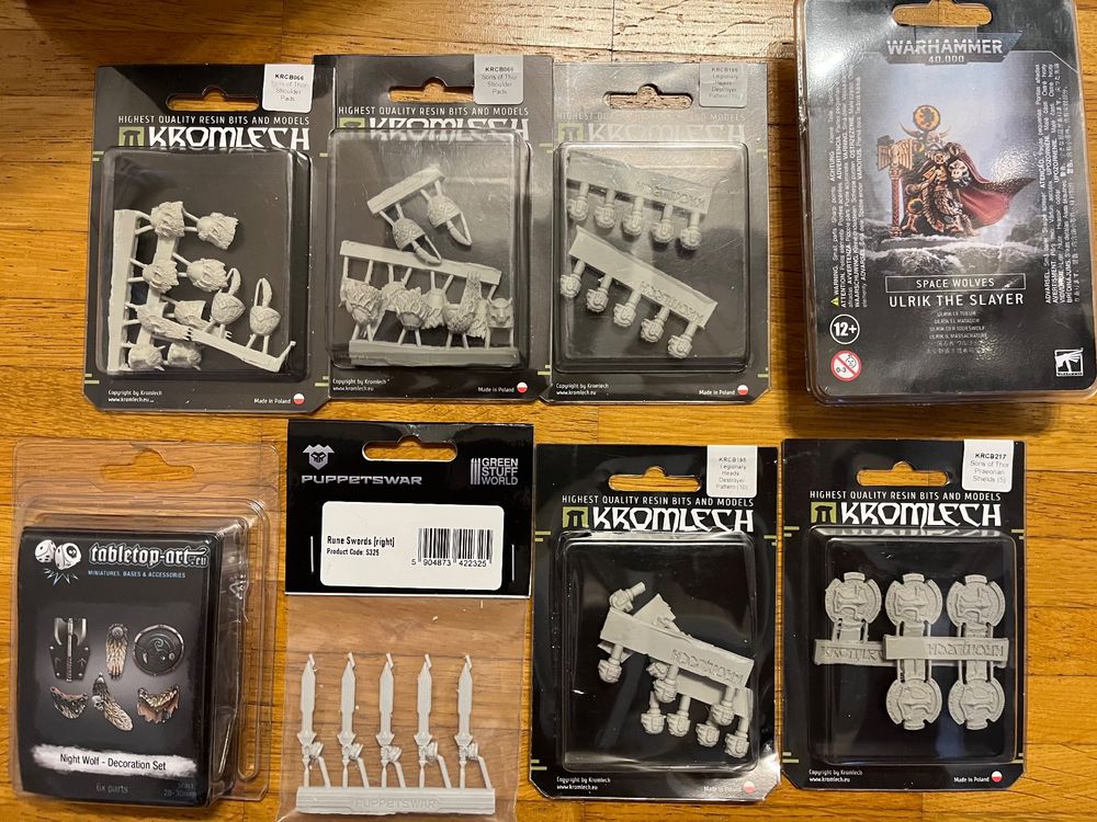 Warhammer / Forge World / u.a. / Space Wolves Set II (Neu und ...