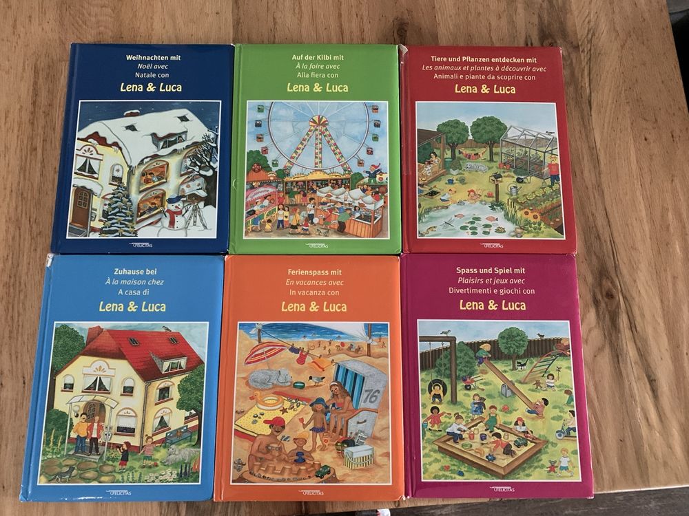 Das grosse Bildwörterbuch mit Lena & Luca 6 Bücher (Gebraucht) in ...