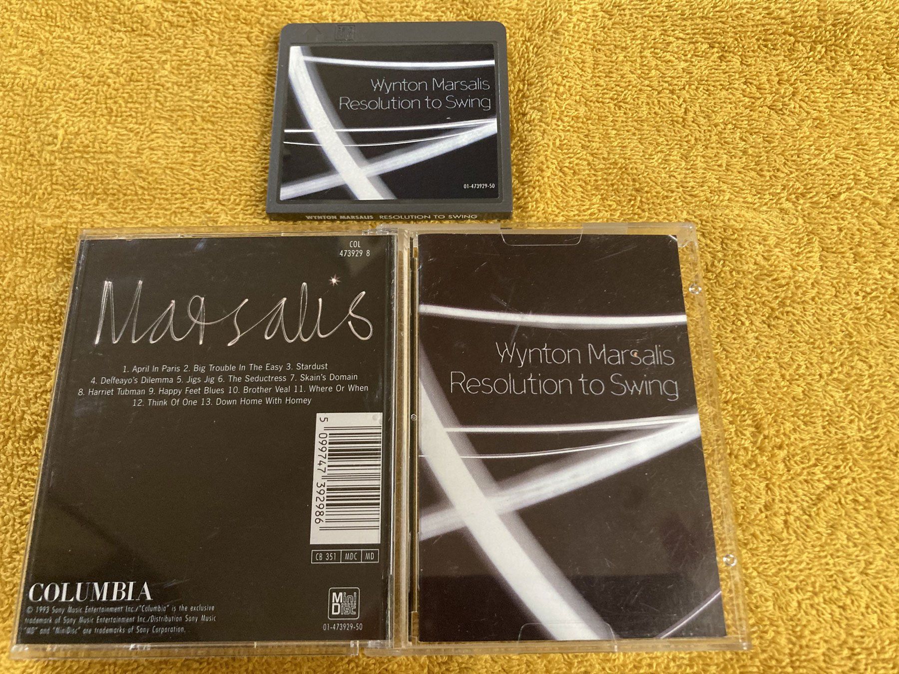 Wynton Marsalis – Resolution To Swing [MINIDISC] Mini Disc (Gebraucht ...