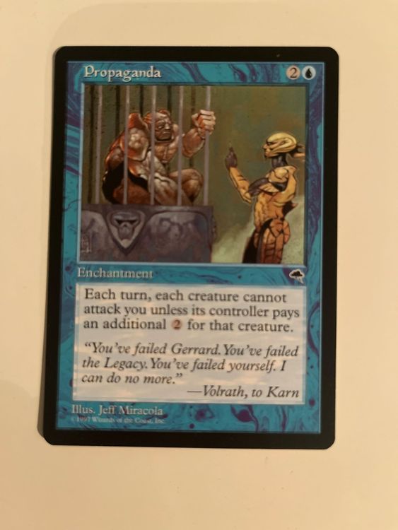1 x Propaganda - Magic: The Gathering - MtG | Kaufen auf Ricardo