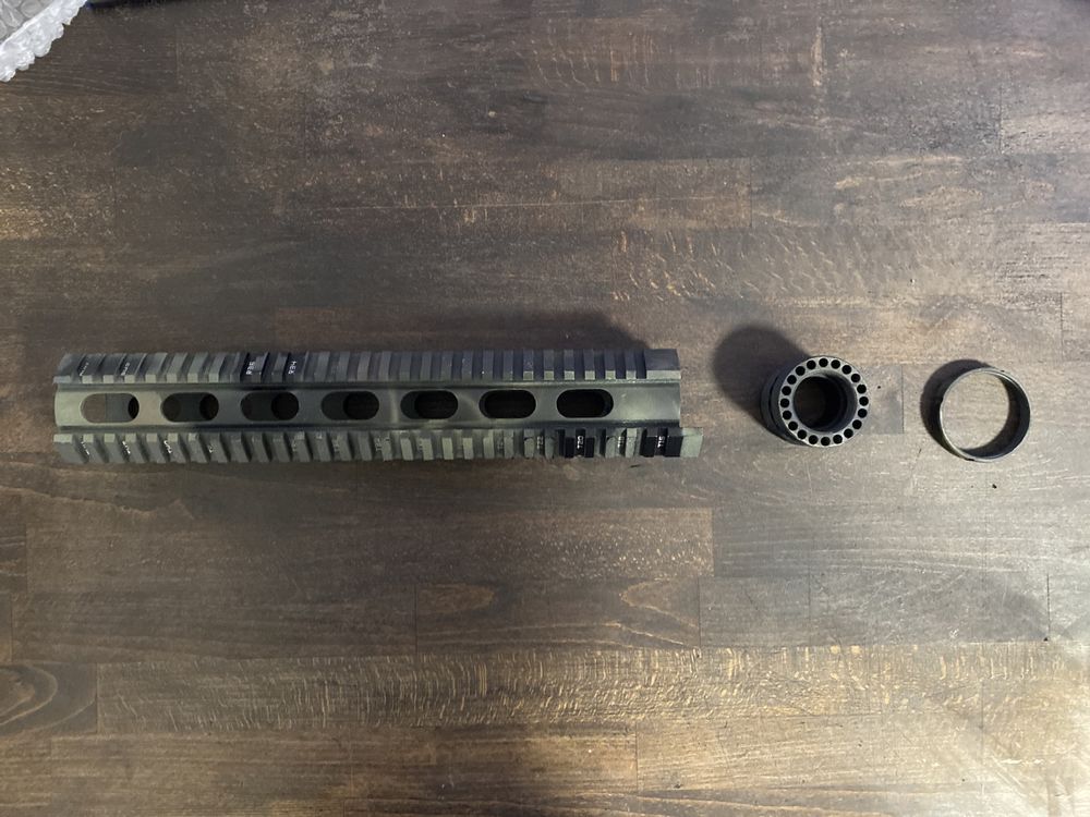 AR15 / M4 / Mk18 Socom - Quad rail handgurd assembly | Kaufen auf Ricardo
