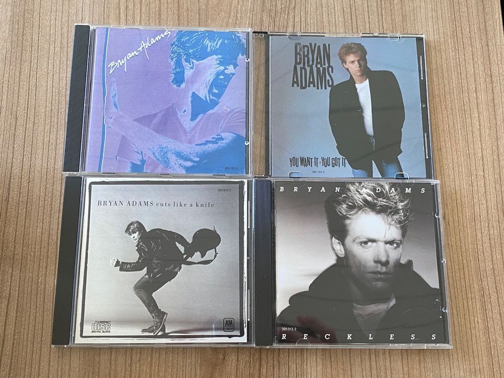 Bryan Adams - Die ersten vier Alben - CD (Neu (gemäss Beschreibung)) in ...