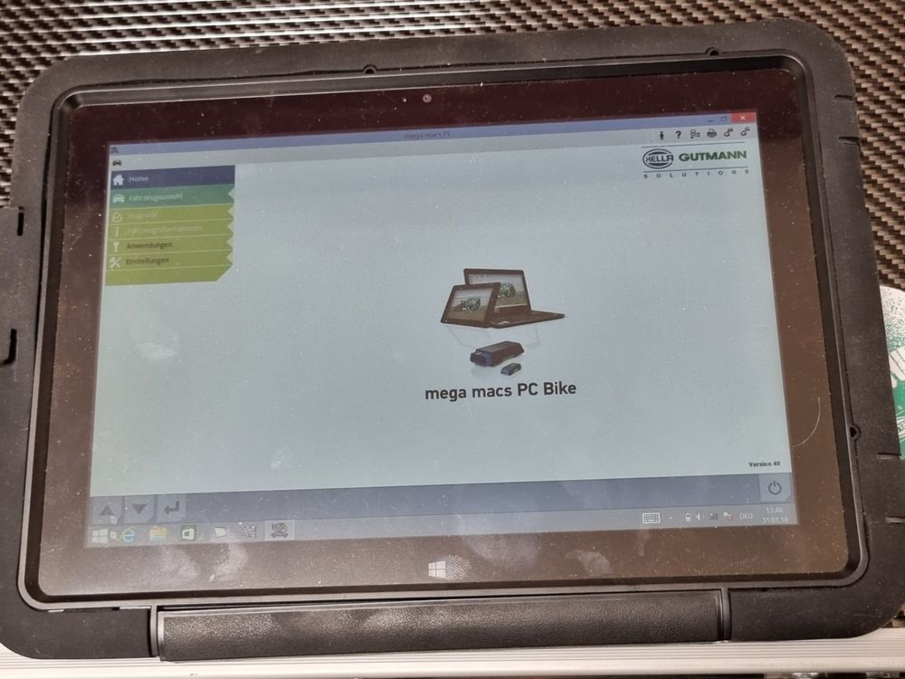 Hella Gutmann Diagnosegerät Motorrad - mega macs PC Bike (Gebraucht) in Basel für CHF 510 – mit ...