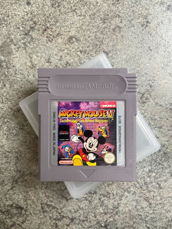 Disney Mickey Mouse V / 5 - Nintendo Gameboy Game (Gebraucht) in ...