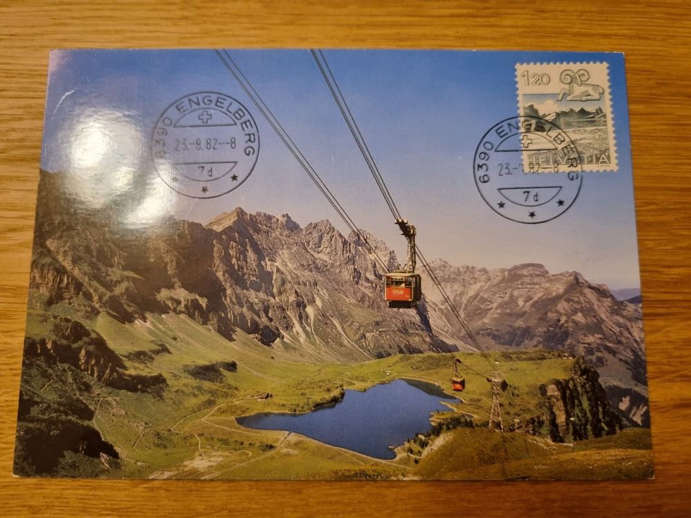 1982 Maximumkarte Widder Titlis (Gebraucht) in Arni AG für CHF 3 – mit Lieferung auf Ricardo kaufen