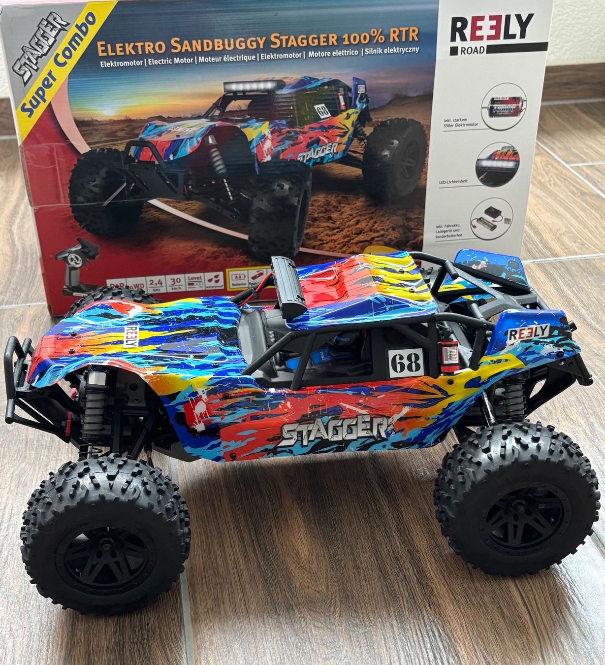 REELY Sandbuggy Stagger 1:10 4WD RTR – Neu & unbenutzt (Neu und ...