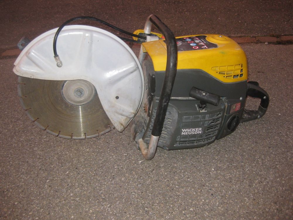 WACKER NEUSON BTS 6355 MIT NEU DIAMANTPLATE BRAUCHT SERVICE (Gebraucht ...
