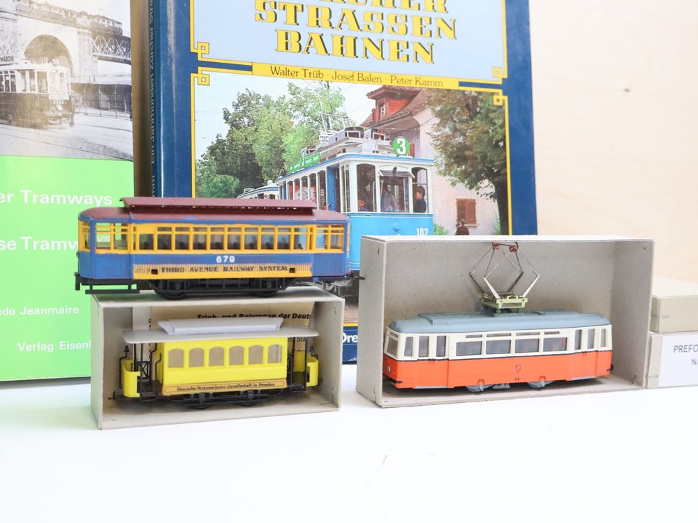 Prefo Strassenbahn Set H0 + Bücher VBZ & Wien - selten (Gebraucht) in ...