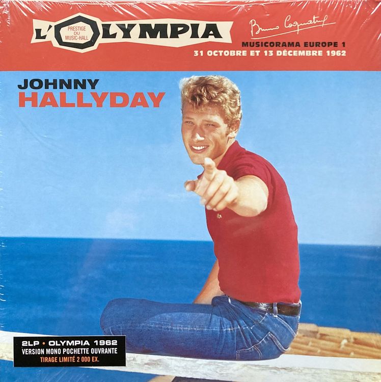 JOHNNY HALLYDAY - JOHNNY HALLYDAY A L’OLYMPIA 1962 (Neu und ...