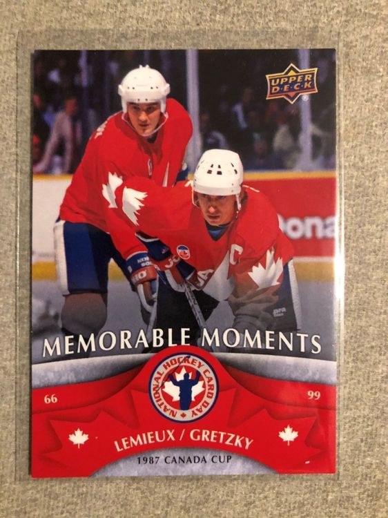 Team Canada Memorable Moments - Mario Lemieux/Wayne Gretzky (Neu ...