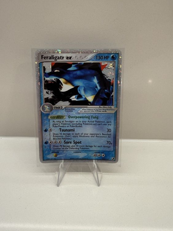 Feraligatr ex Ultra Rare EX Unseen Forces 2005 (Neu und ...