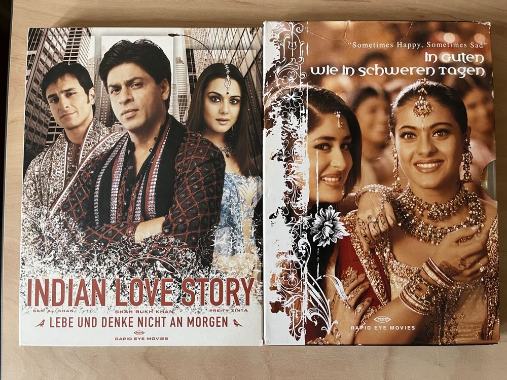 8 DVDs Bollywood und Co (Gebraucht) in Burgdorf für CHF 9 – mit ...