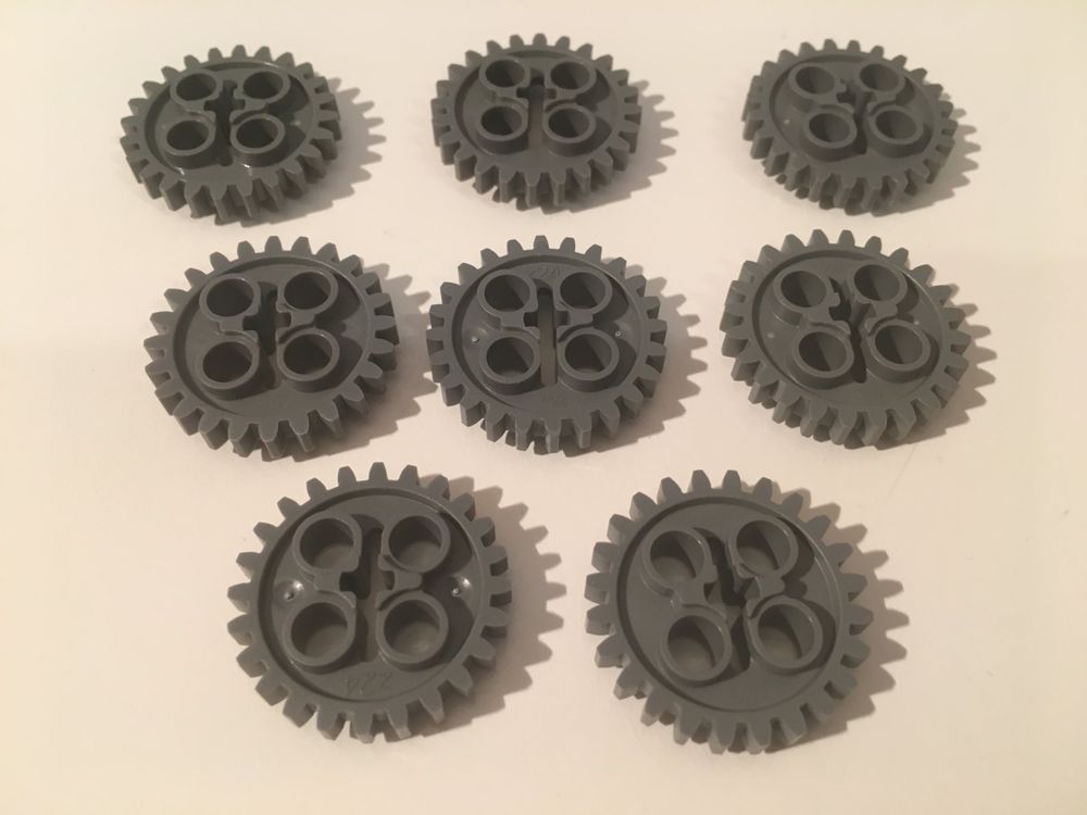 Lego*8*Zahnräder*dunkelgrau*V10Z*MF (Neu (gemäss Beschreibung)) in Wald ZH für CHF 7 – mit ...