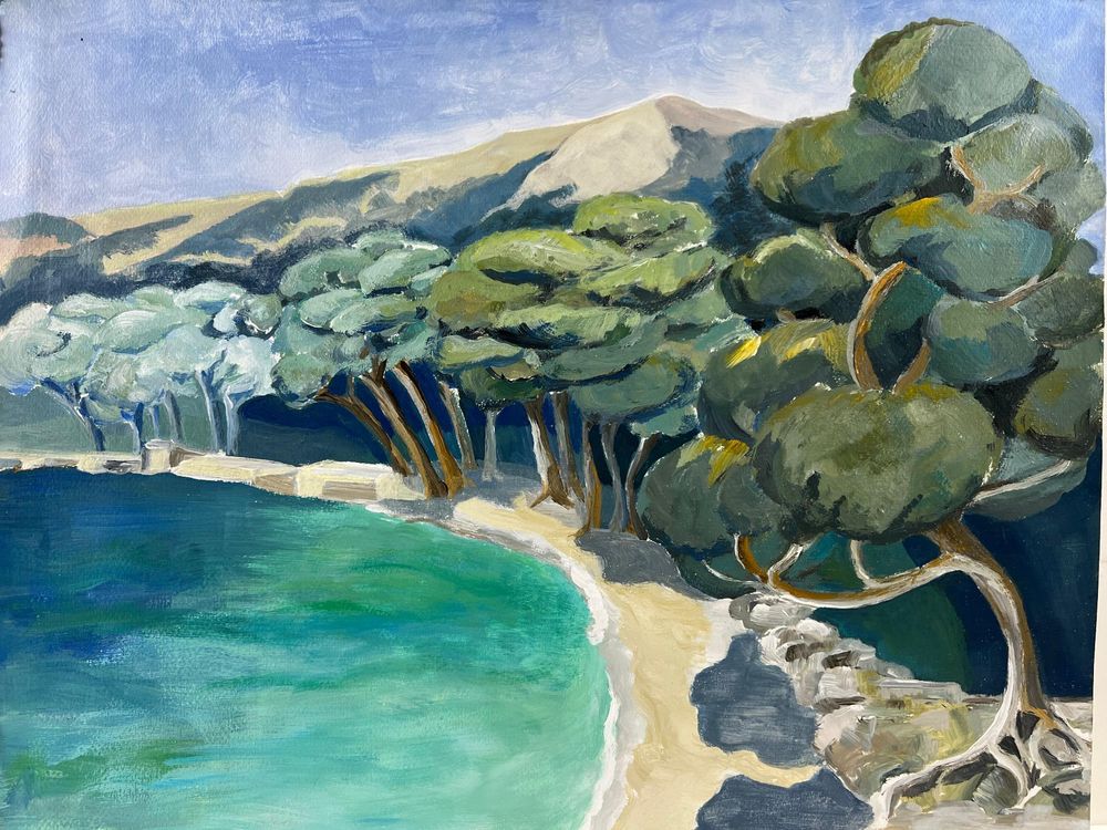 Landschaft Gemälde Signiert. (Gebraucht) in Neuhausen am Rheinfall für CHF 20 – mit Lieferung ...