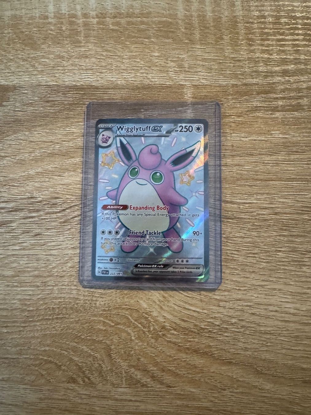 Pokémon Shiny Wigglytuff EX 222/091 Box-Fresh #2 (Neu (gemäss ...