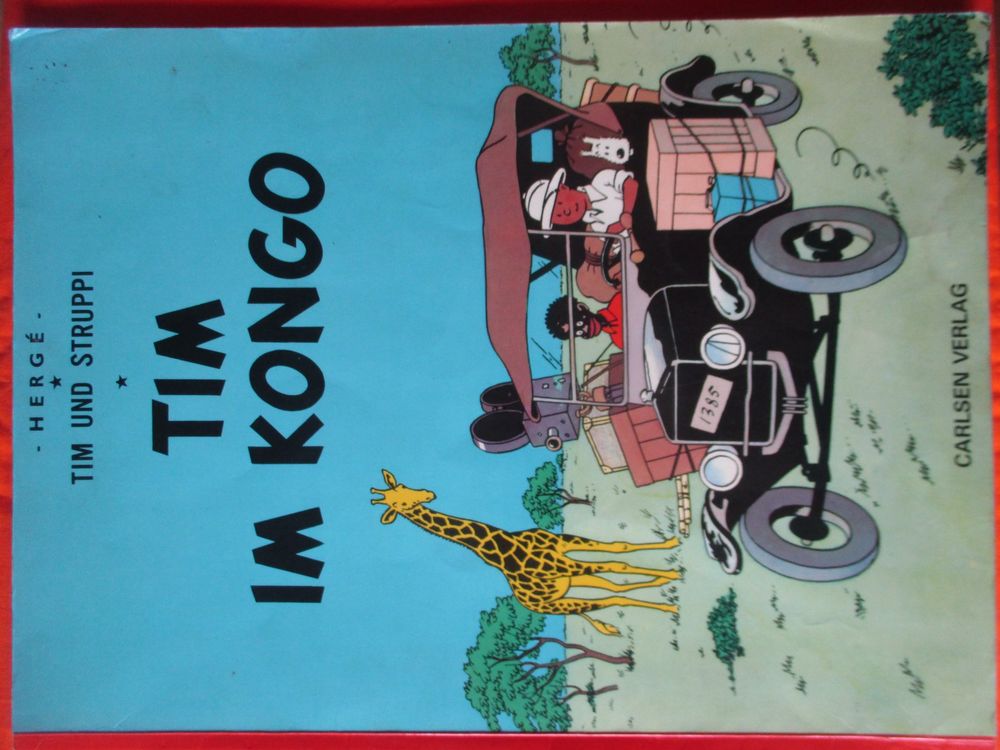 Comic Tim und Struppi, Tim im Kongo (Gebraucht) in Birsfelden für CHF 4 ...