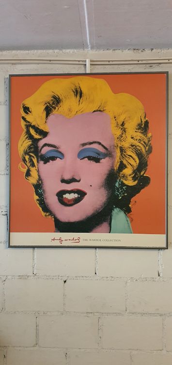 Andy Warhol Marilyn Monroe Bild gerahmt 70x66 monrose (Gebraucht) in Zollikerberg für CHF 20 ...