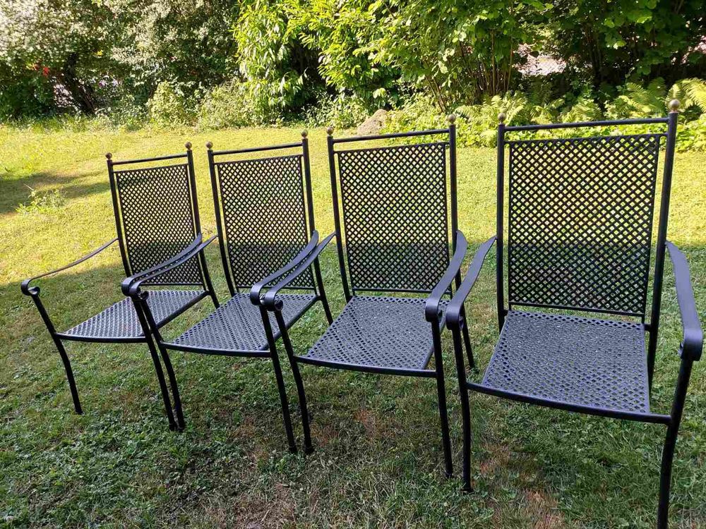 4 hochwertige Gartenstühle von HUNN (Gebraucht) in Männedorf für CHF ...