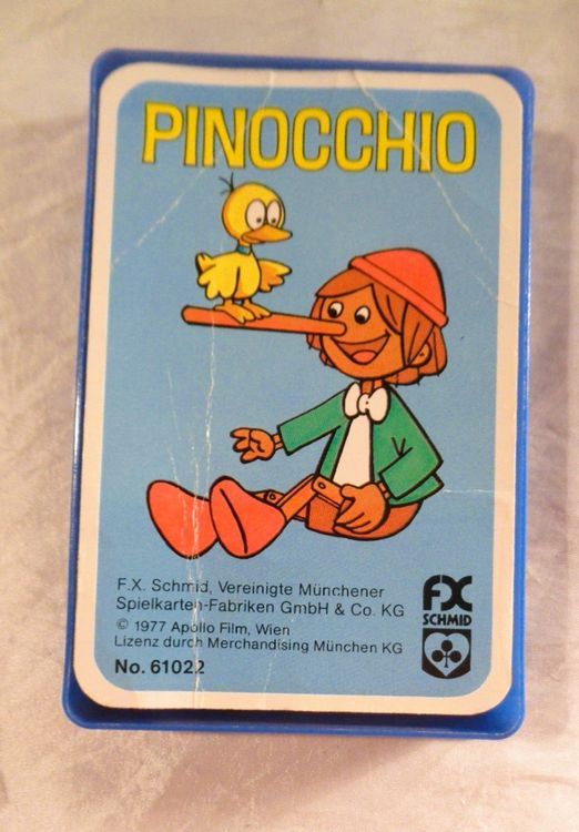 Pinocchio Quartett ©1977 mit 32 Karten ab Fr. 3.- (Gebraucht) in für CHF 3 – mit Lieferung auf ...
