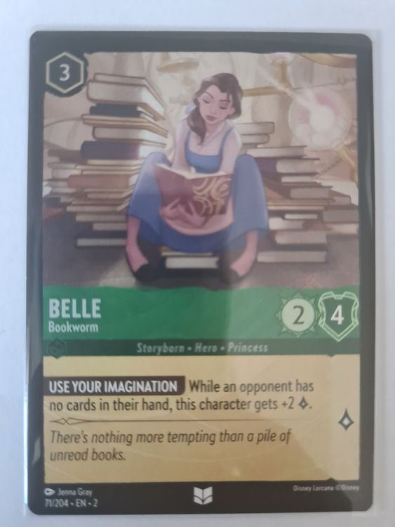 Lorcana, Belle - Bookworm, 071/204-EN-2 FOIL | Kaufen auf Ricardo