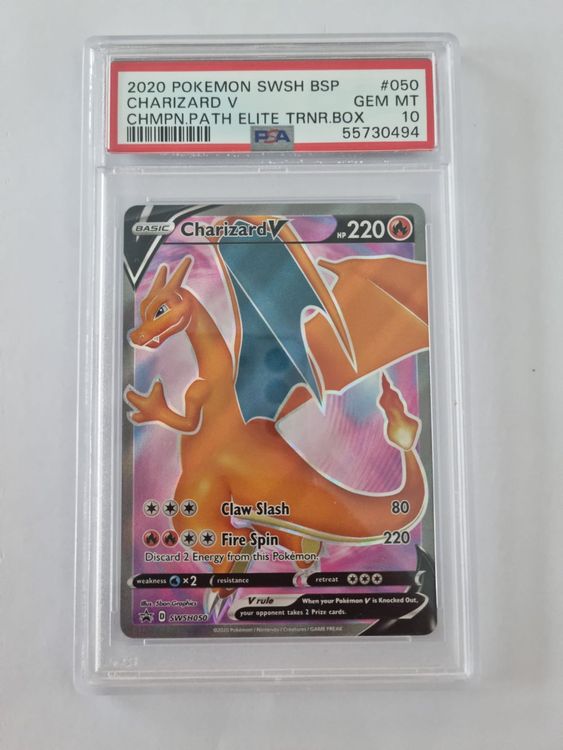 Pokemon Charizard V PSA 10 English Promo (Gebraucht) in Gwatt (Thun ...