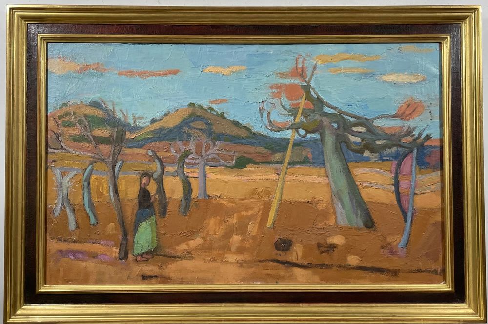 Sonja Falk (1904-1968) grosses Gemälde (Gebraucht) in Root für CHF 75 ...