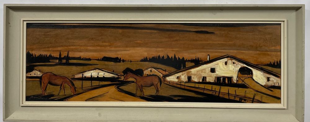 Pierre Michel (1924-2009) grosses Gemälde | Kaufen auf Ricardo