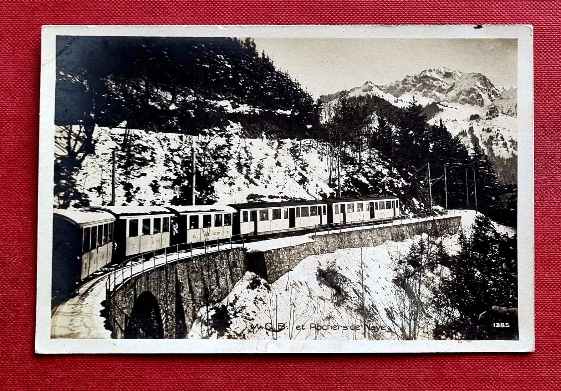 Roches de Naye - Chemin de Fer Montreux-Oberland - MOB (D'occasion) à ...
