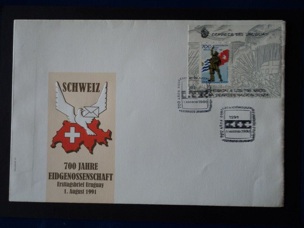 Grossbrief FDC 700 Jhr Eidgenossenschaft (Gebraucht) in Pfäffikon ZH für CHF 3 – mit Lieferung ...